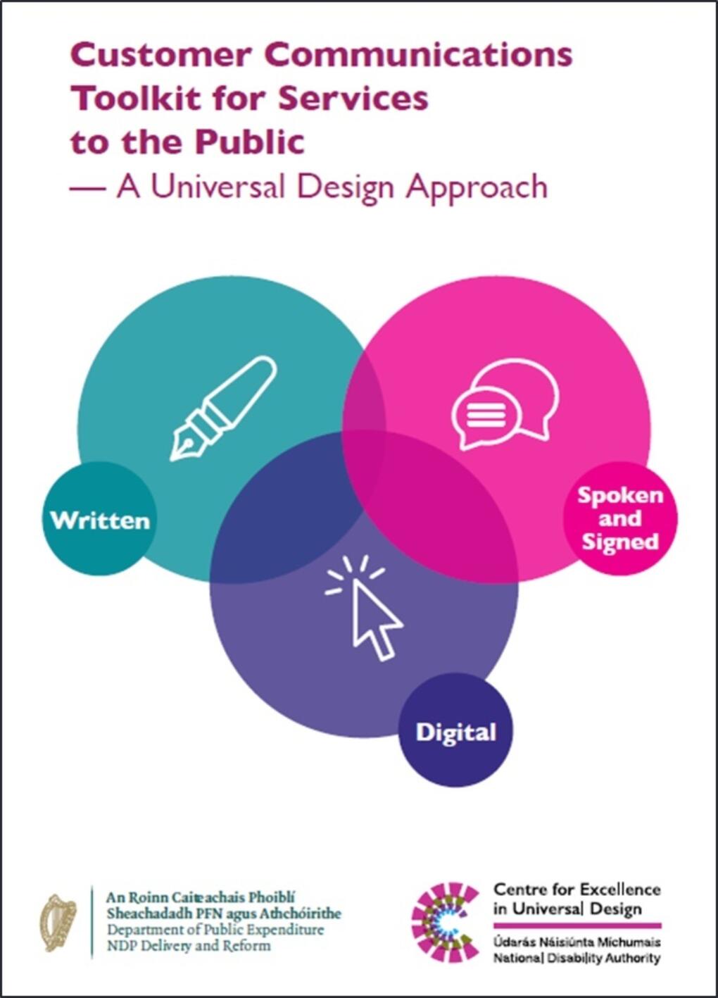 Customer Communications Toolkit – A Universal Design Approach - Centre ...