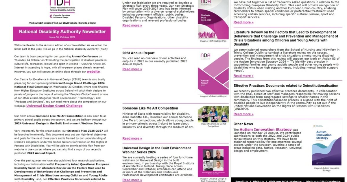 The NDA CEUD Autumn Newsletter is now available to read - Centre for ...